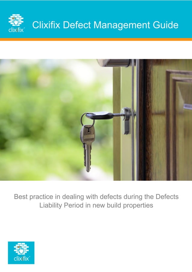 Clixifix defect management guide for principal contractors | PDF