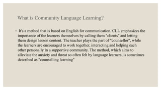 Community Language Learning | PPT