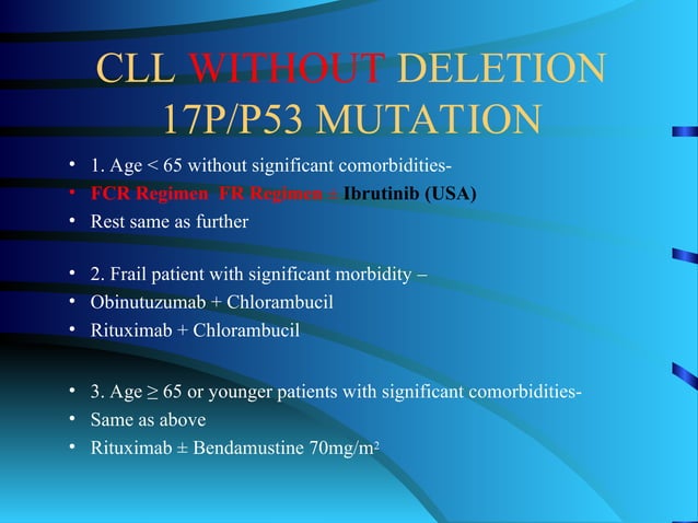 Chronic lymphocytic leukemia - presentation | PPT