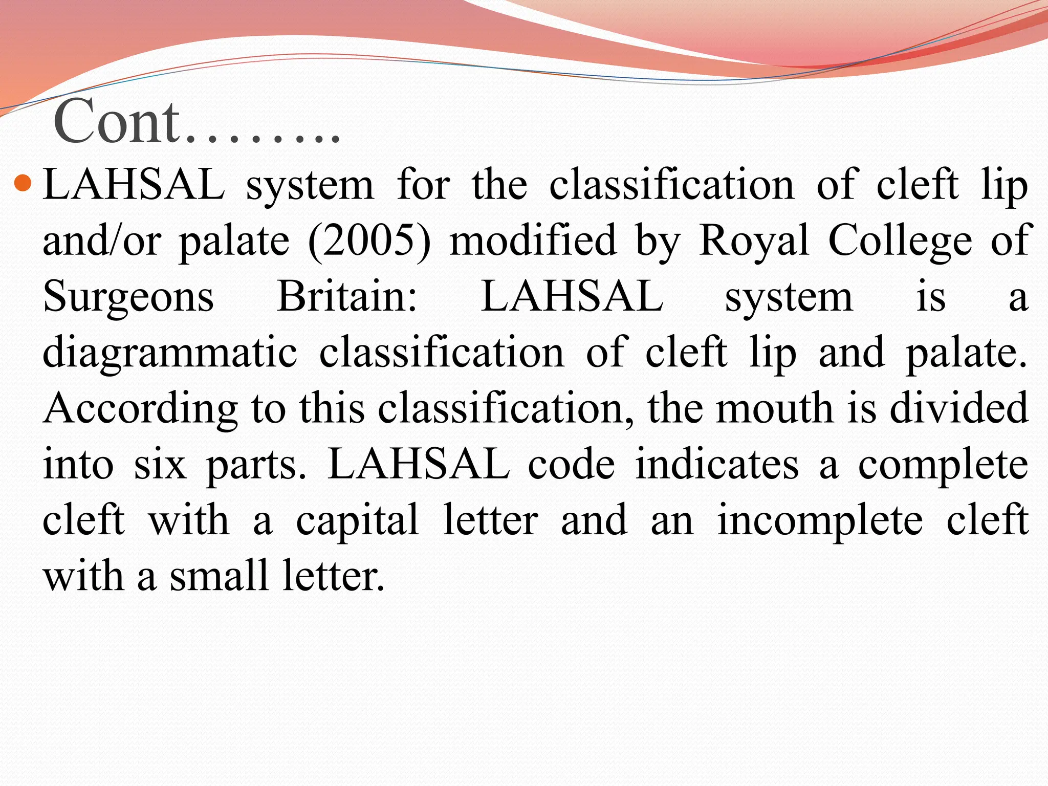 cleft lip and palate | PPTX | Ear, Nose and Throat Conditions ...
