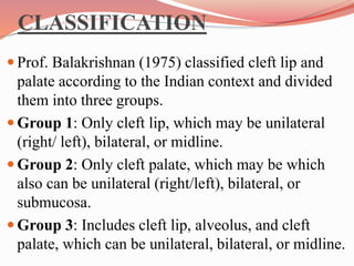 cleft lip and palate | PPTX | Ear, Nose and Throat Conditions | Diseases and Conditions
