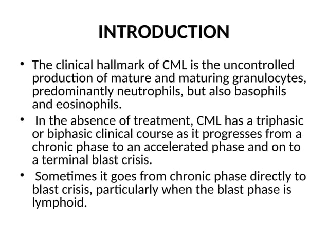 Chronic lymphocytic leukemia (CLL) in blood) | PPT