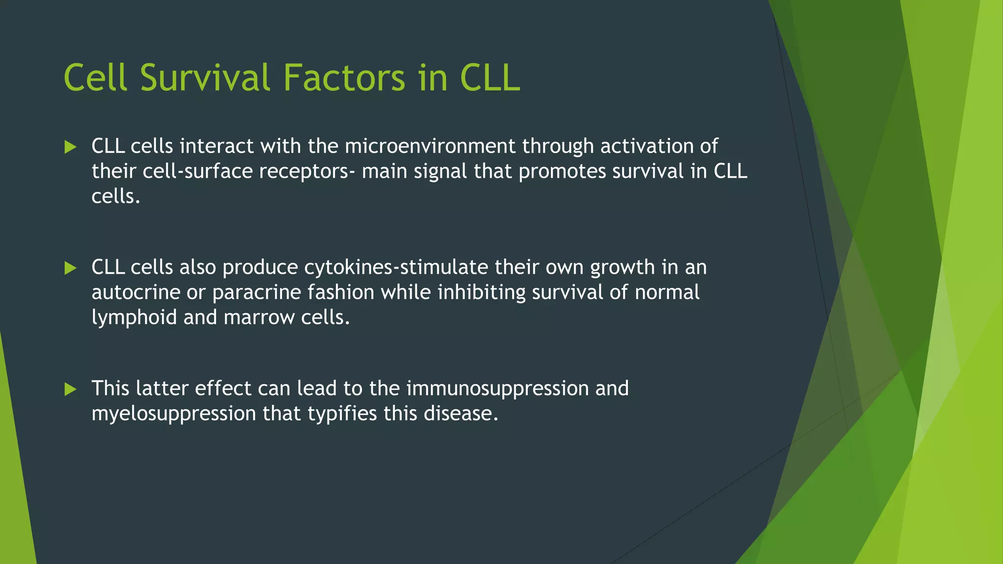Cll pathogenesis and targeted therapy | PPTX