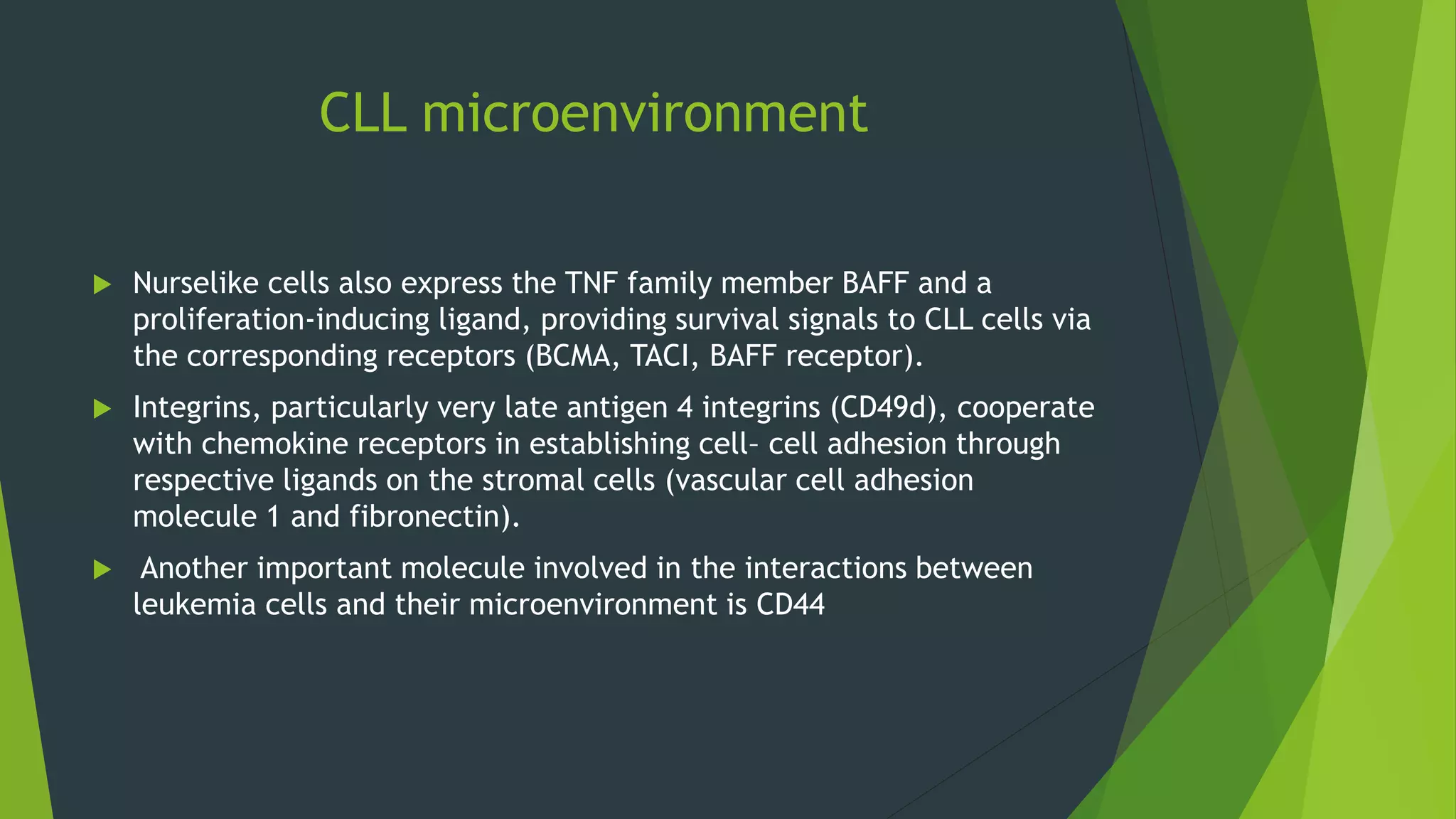 Cll pathogenesis and targeted therapy | PPTX