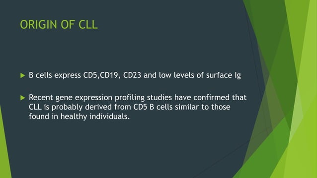 Cll pathogenesis and targeted therapy | PPT
