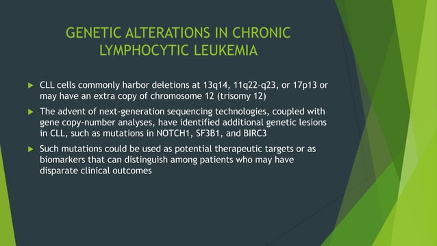 Cll pathogenesis and targeted therapy | PPT