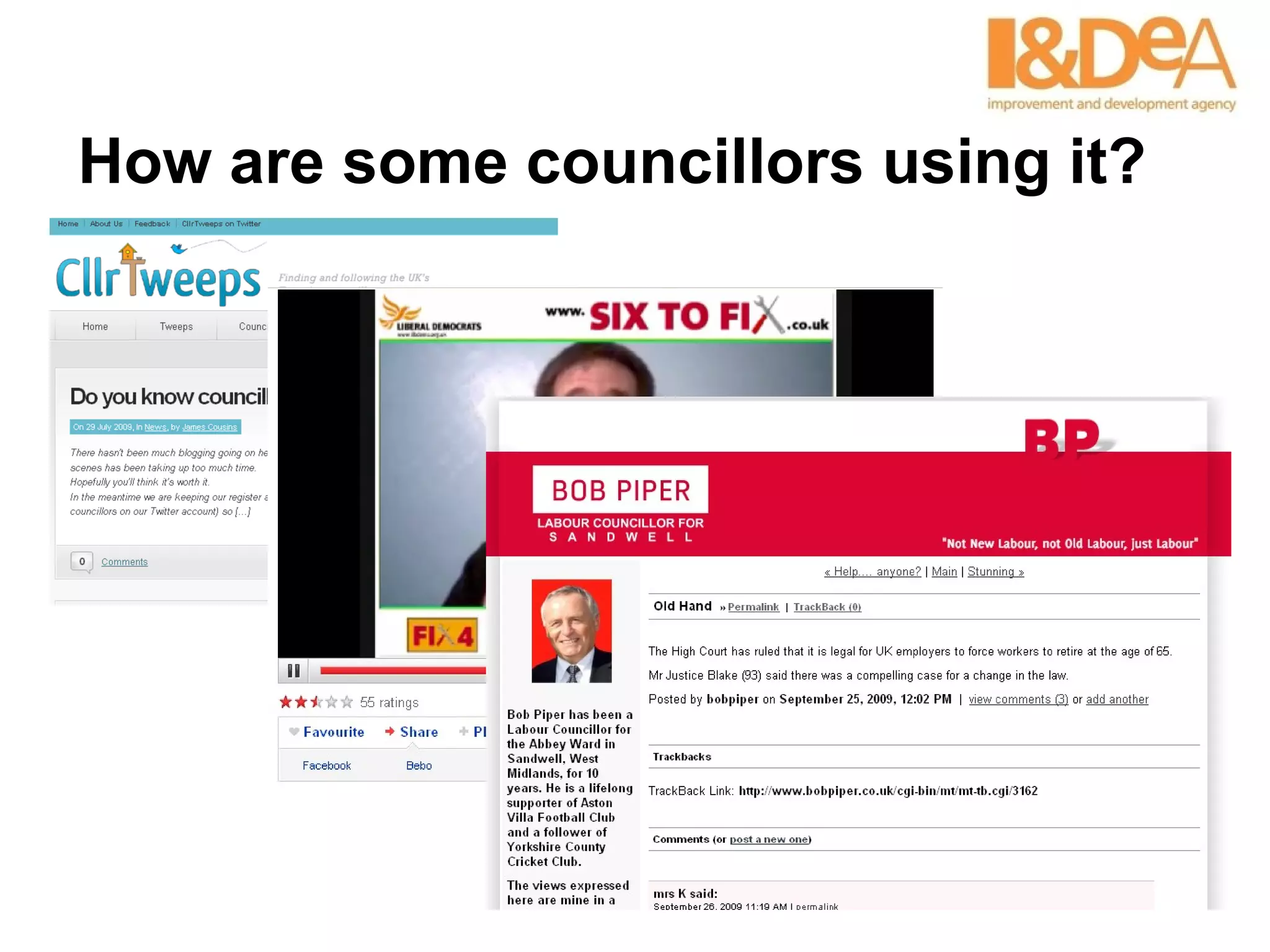 Councillors and social media | PPT