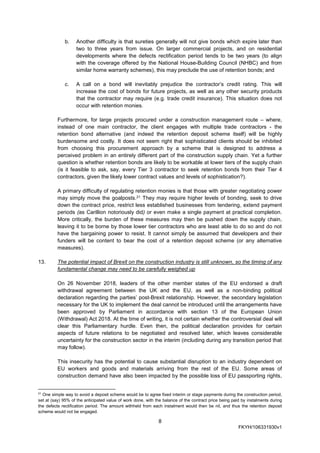 City of London Law Society - Submittal to BEIS on Statutory Retention ...