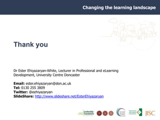 Changing the Learning Landscape: OER and open data in research methods teaching and learning | PPTX