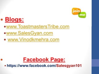 Toastmasters CL Educational Session | PPT