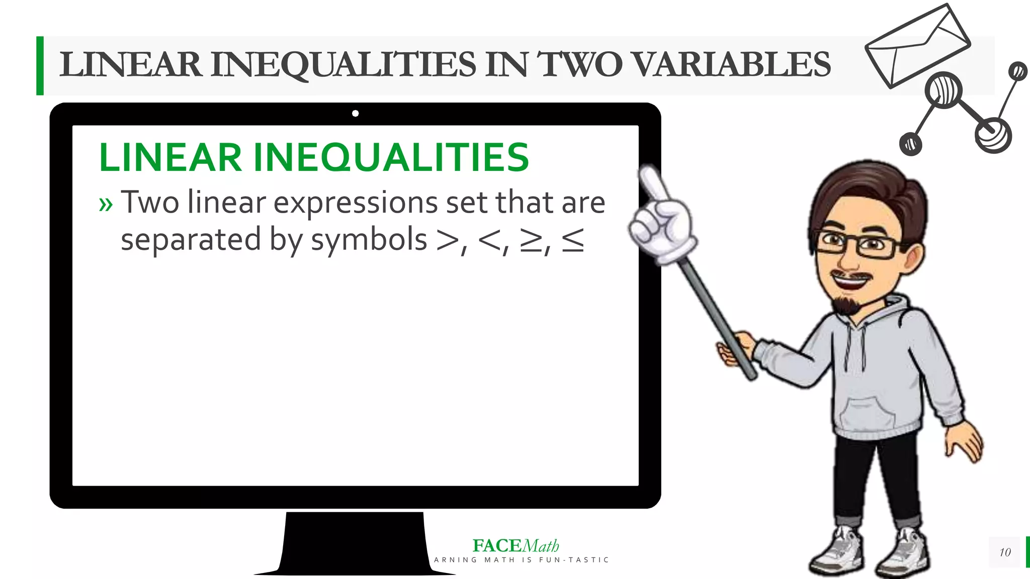 Math 8 - Linear Inequalities in Two Variables | PPTX