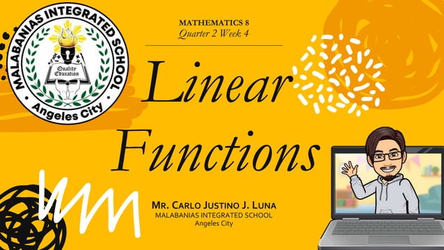 Math 8 - Linear Functions | PPSX | Physics | Science