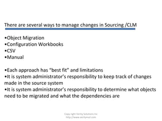 SAP CLM Change management and migration | PPT | Computing | Technology & Computing