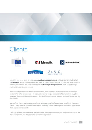 zAppDev by CLMS | PDF