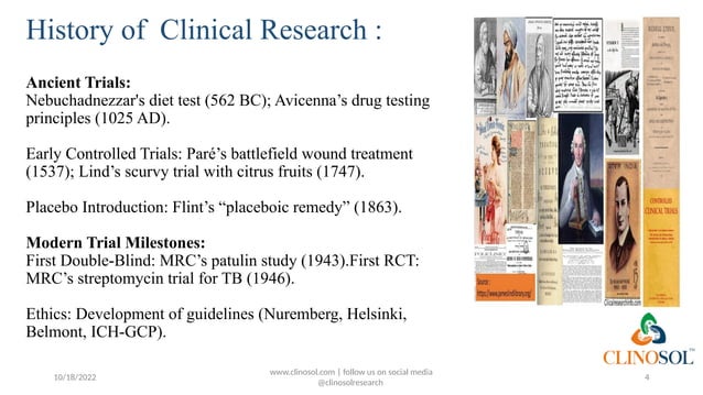 Clinical research Basics and types of clinical study designs. | PPT