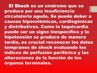 Clínica Quirúrgica (Reanimación 01 Shock) .pptx