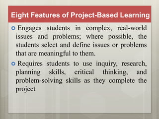 Project based learning | PPTX