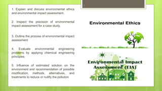 environmental engineering course materials | PPTX
