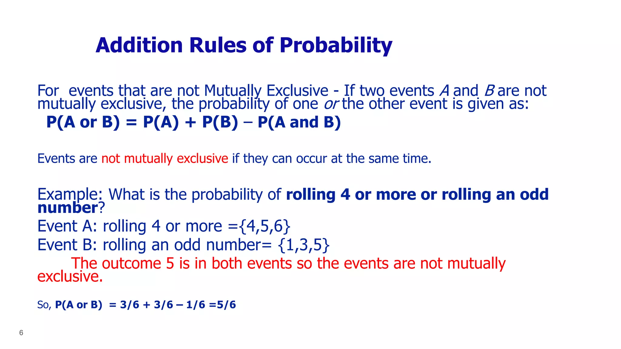 CLO2-PPT2-Probability Addition Rules.pptx | Physics | Science