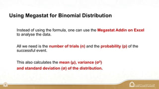 Binomial Distribution and application .pptx