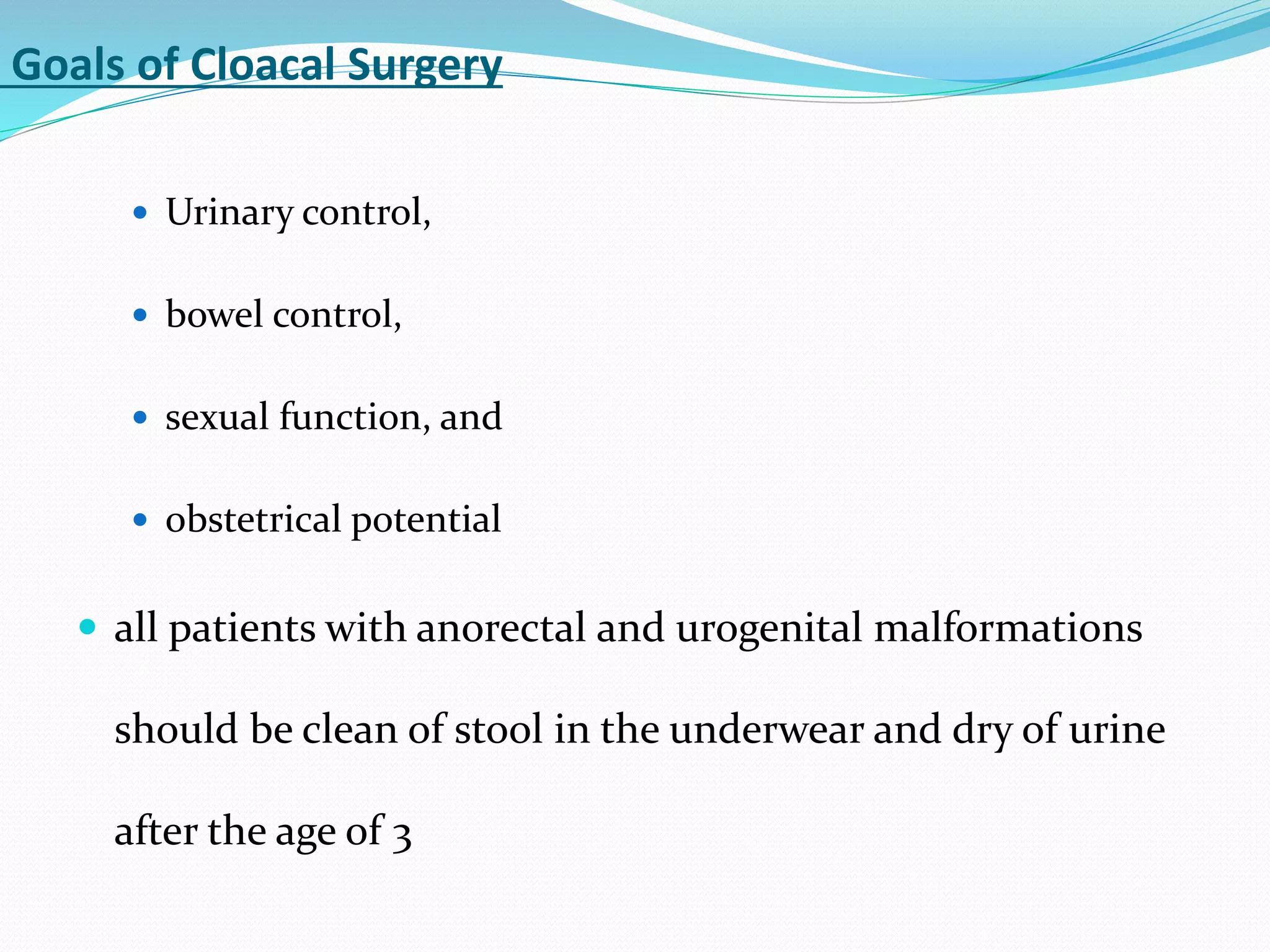 Cloaca approach to decision making | PPTX | Digestive Disorders ...