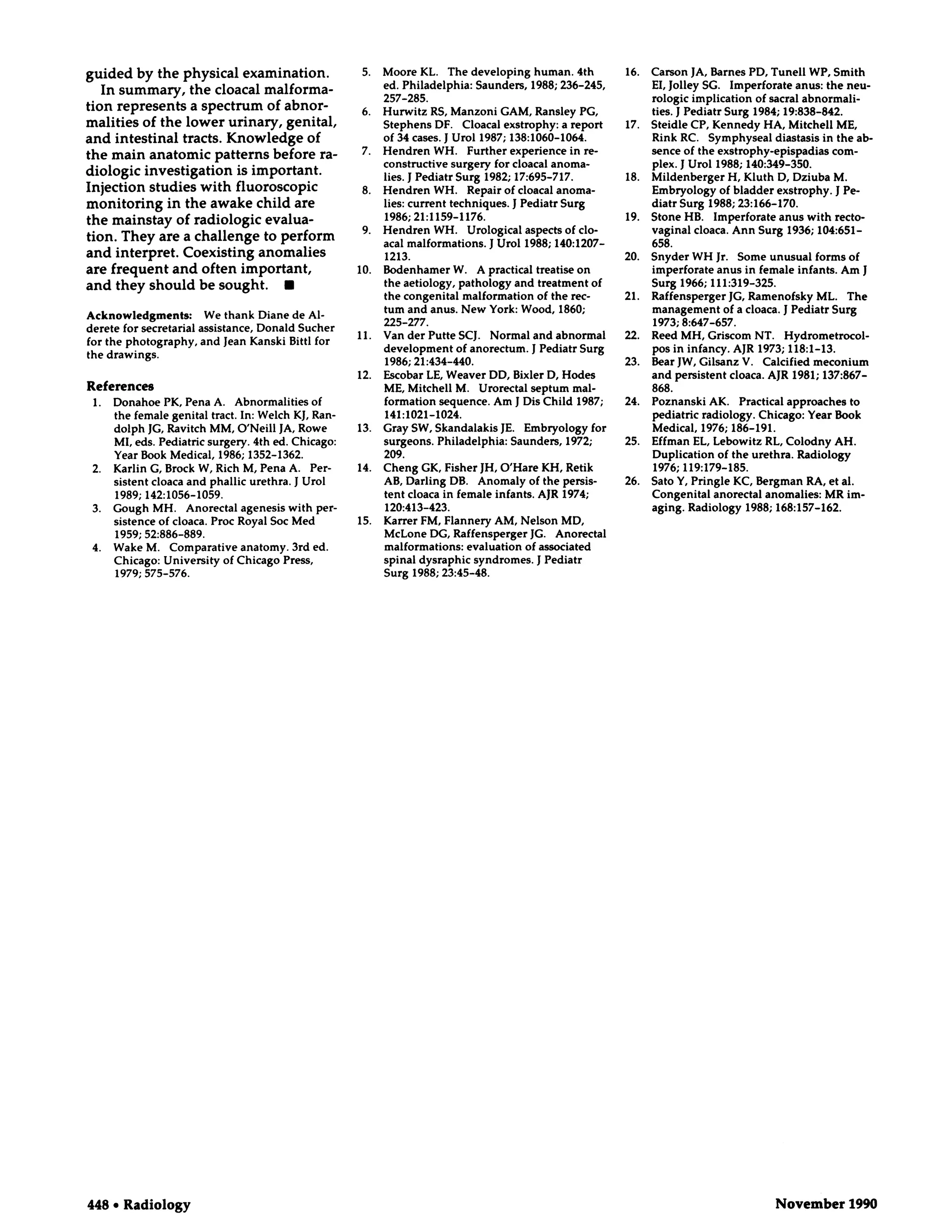 Cloacal malformation.full