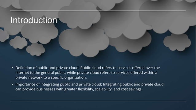 Integrating of public and private cloud.pptx