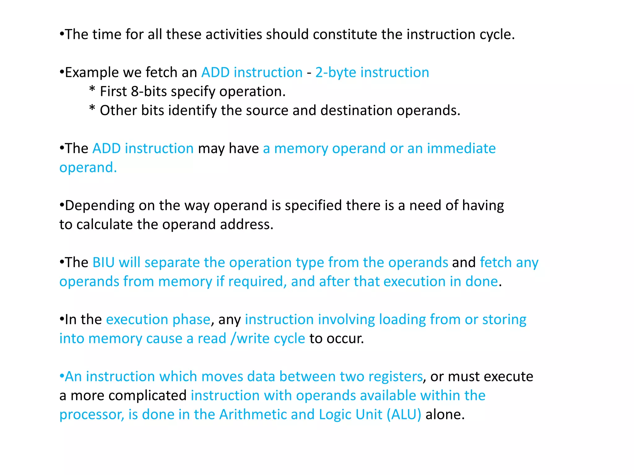 Clock-8086 bus cycle | PPTX