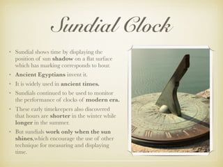 Clock 2 | PDF | Chemistry | Science