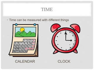 Clock and calendar | PPTX