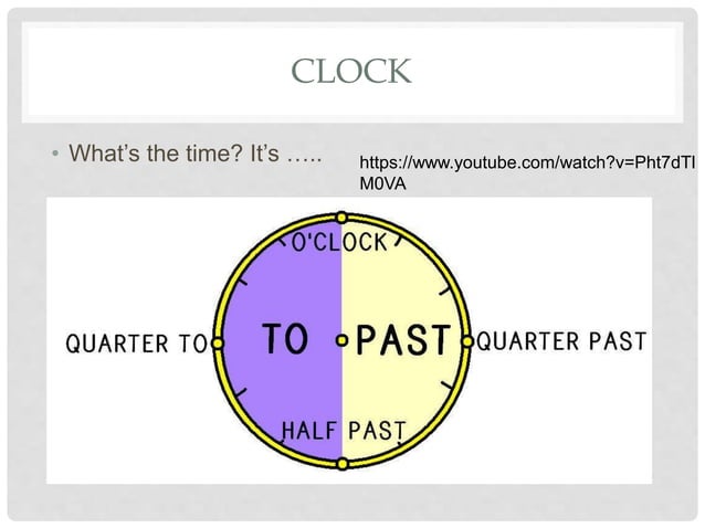 Clock and calendar | PPTX