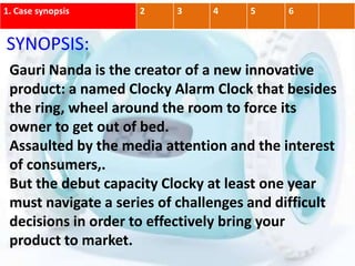 Clocky: The Runaway Alarm Clock Case Analysis | PPTX