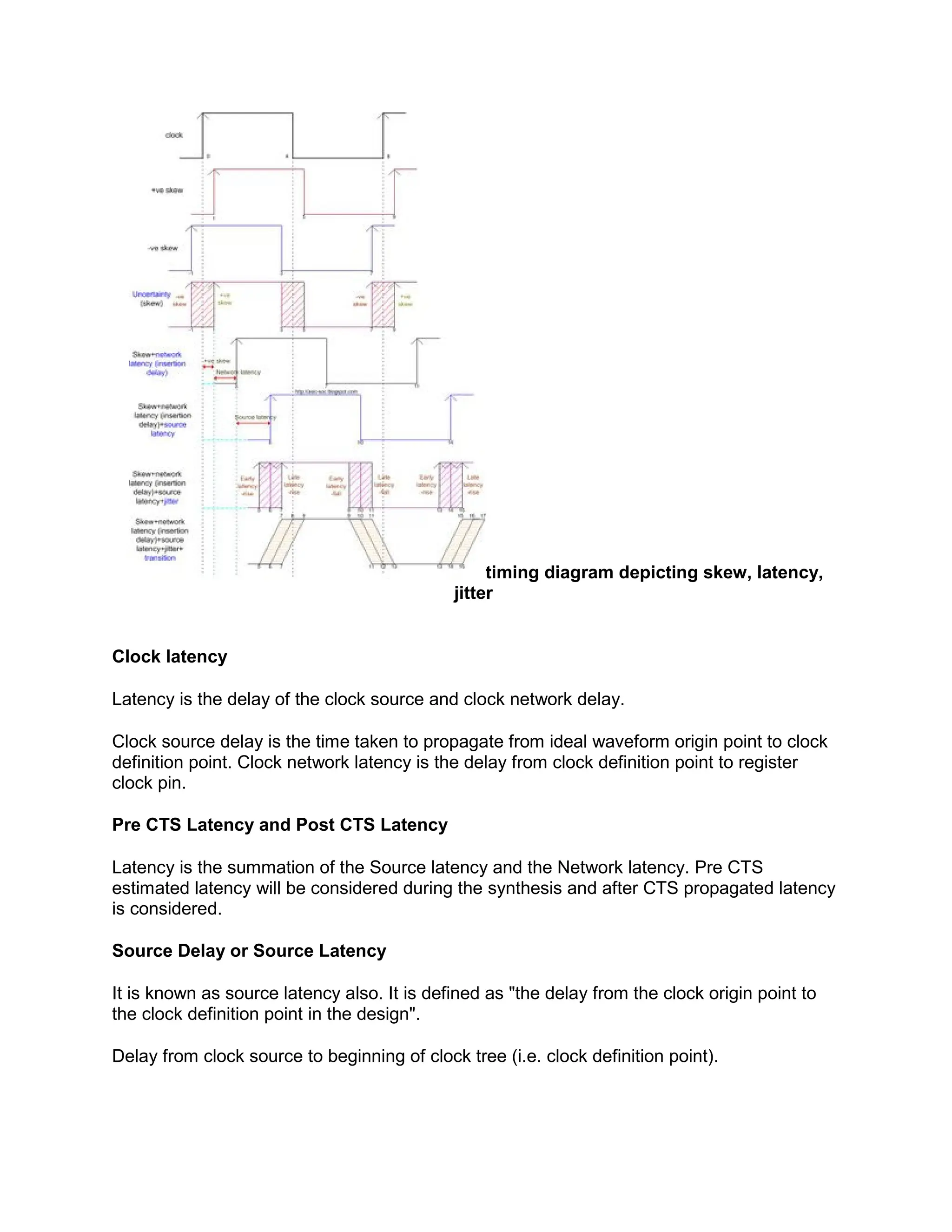 Clock Definitions Static Timing Analysis for VLSI Engineers | PDF