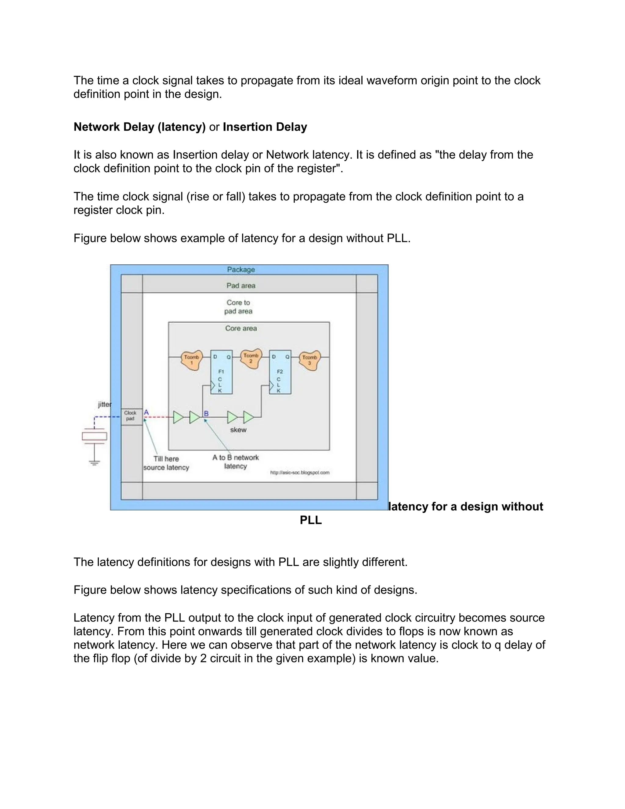 Clock Definitions Static Timing Analysis for VLSI Engineers | PDF