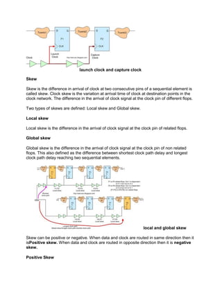 Clock Definitions Static Timing Analysis for VLSI Engineers | PDF