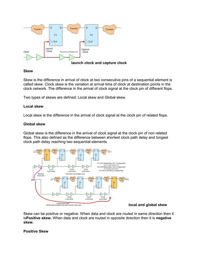 Clock Definitions Static Timing Analysis for VLSI Engineers | PDF