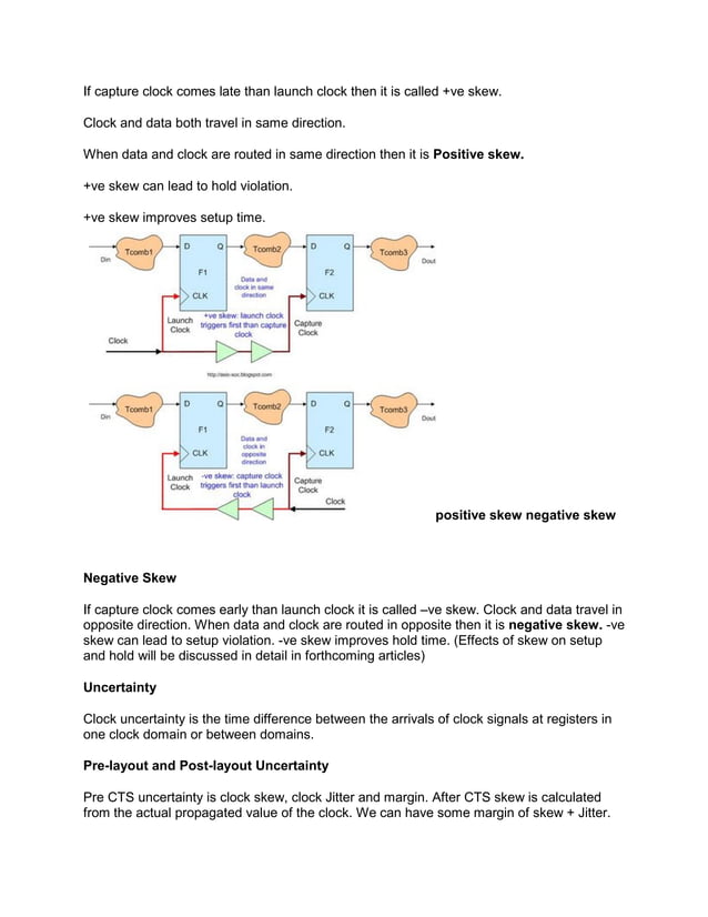 Clock Definitions Static Timing Analysis for VLSI Engineers | PDF