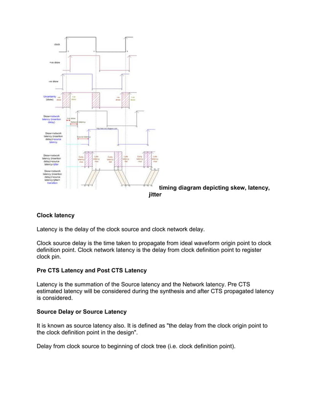 Clock Definitions Static Timing Analysis for VLSI Engineers | PDF