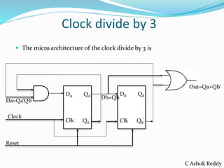 Clock divide by 3 | PPTX