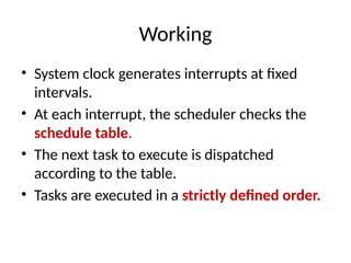 Clock Driven Scheduling in embedded systems.pptx