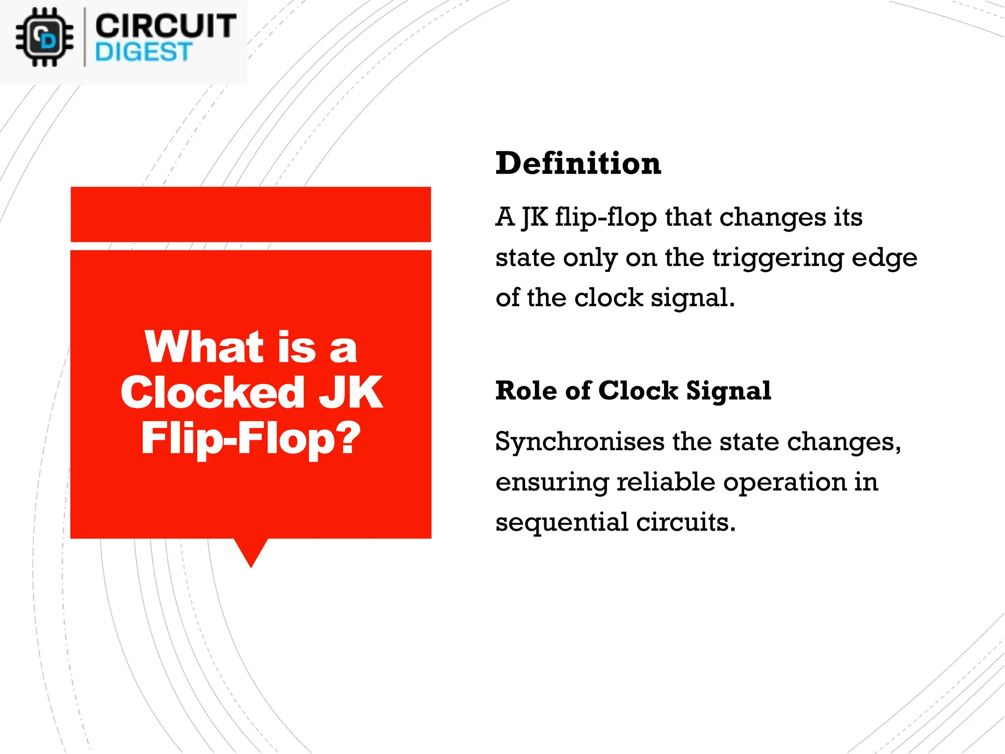 Clocked JK Flip Flop: Complete Guide with Circuit, Truth Table, and ...