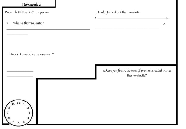 Clock homework | PPT