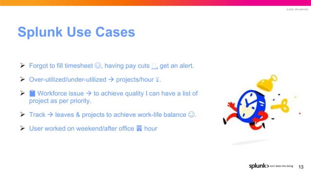 Clockify Add-on for Splunk.pptx | Computing | Technology & Computing