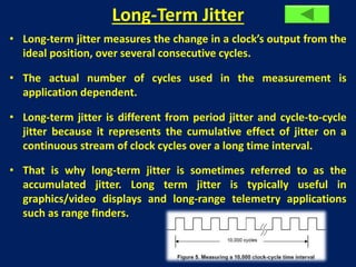Clock jitter | PPTX