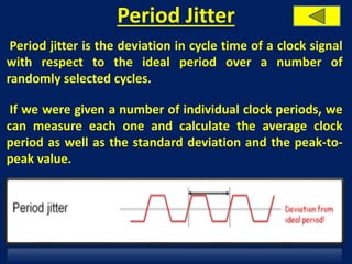 Clock jitter | PPTX