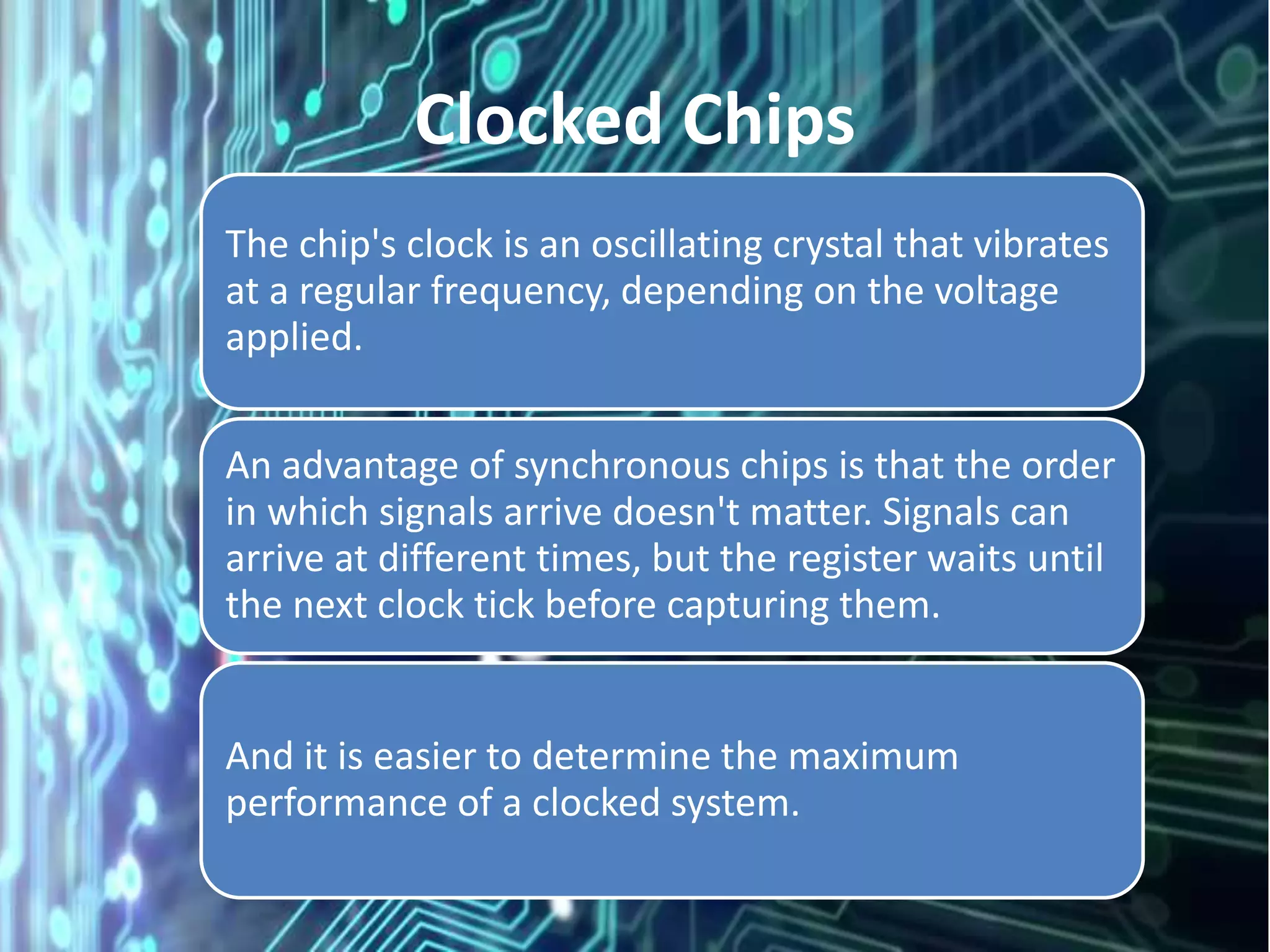Clockless Chips - an Introduction | PPTX