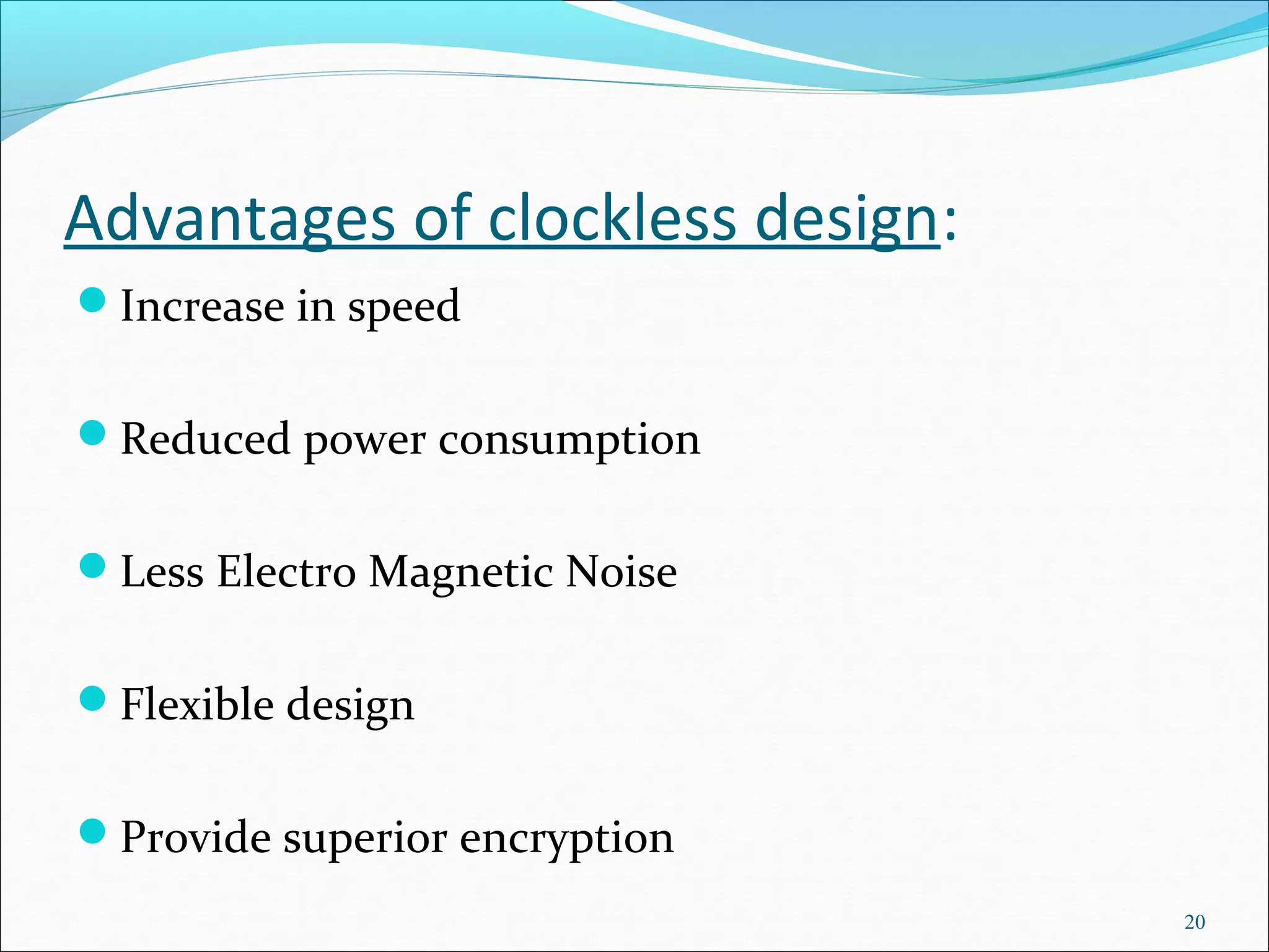 Clockless chips | PPT