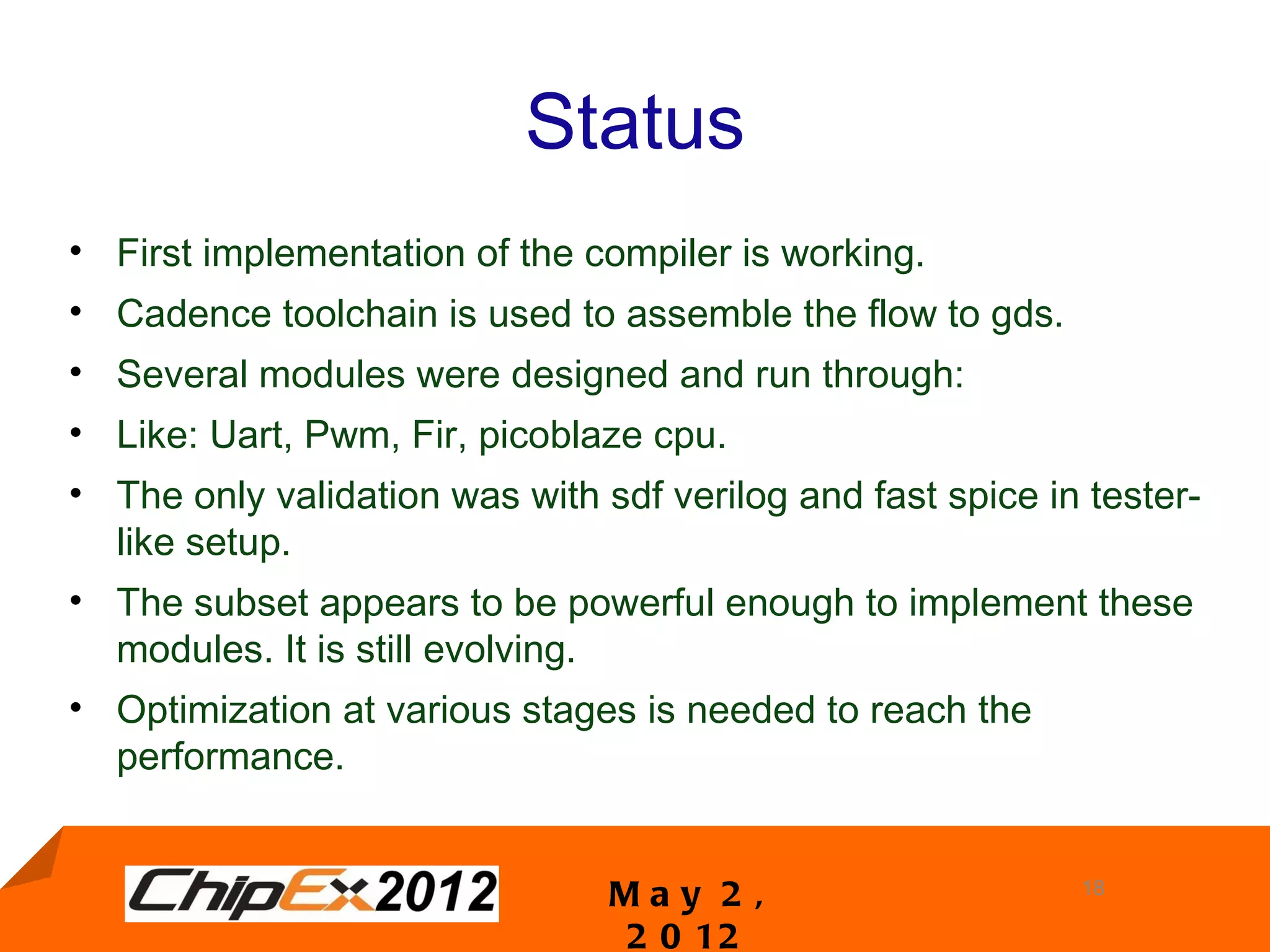 Clockless design language - ilia greenblat | PPT