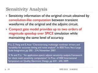 Clock mesh sizing slides | PPT