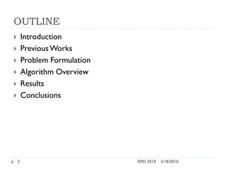Clock mesh sizing slides | PPT